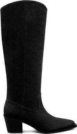 Stuart Weitzman Femme, Chaussures, Noir, Taille: 37 1/2 EU Tate Boot