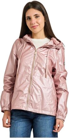 Yes-Zee YES Zee, Femme, Vestes, Rose, Taille: 40 FR Veste &agrave; capuche