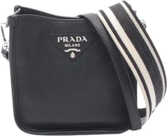 Prada Sac Bandouli&egrave;re Vintage Pre-owned - Femme - Pre-owned - Noir - Taille: ONE Size
