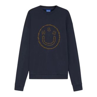 HUGO BOSS Herren Natrox Sweatshirt - - Sweatshirts & Hoodies - Herren - Blau - XL