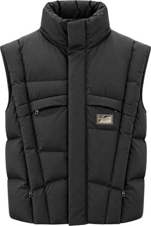 Dolce & Gabbana Veste sans manches en soie - Homme - Vestes - Noir - Taille: XL