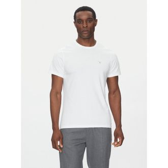 Barbour T-Shirt Tartan MTS0670WH11 Weiß Tailored Fit