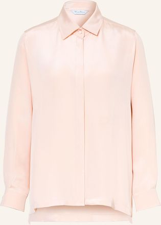 Max Mara Hemdbluse Geranio Aus Seide rosa