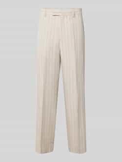 Selected Relaxe Fit Anzughose aus Leinen-Bumwoll-Mix Modell LADATTI