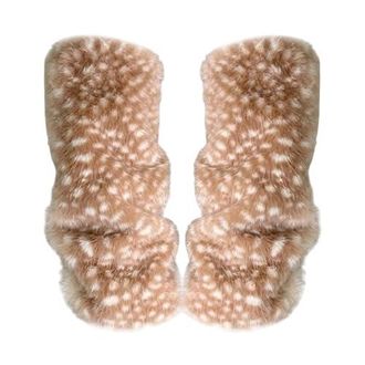 Generic Leg Warmers - Fuzzy Brown Soft Boot Covers 1 paire | Elastic Warm Cute Leg Warmers,for Ankle Teen Girls Costume Halloween Christmas Clothing Outfit Co