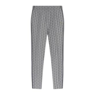 Lacoste Paris Monogram Sweatpants - - Trousers - Herren - Grau - 3XL
