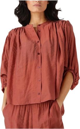 Amaya Amsterdam Damen, Blusen & Hemden, Rot, MGröße