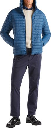 Benetton Herren GIUBBOTTO 2BA2UN02O Anzugjacke, Blu