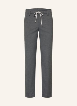 Alberto Chino Jump Im Jogging-Stil Slim Fit grau
