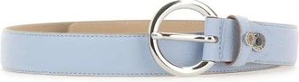 Gianni Chiarini Femme, Accessoires, Bleu, Taille: ONE Size Padded Hammered Leather Belt