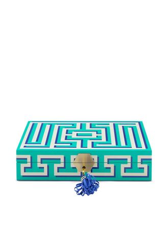 Jonathan Adler Ja Labyrinth Schmuckk&auml;stchen - Gr&uuml;n
