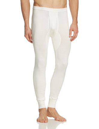 Susa Herren Thermounterwäsche - Angora Hose lang s8010060, Einfarbig, Gr. XX-Large, weiß (wollweiß s122)
