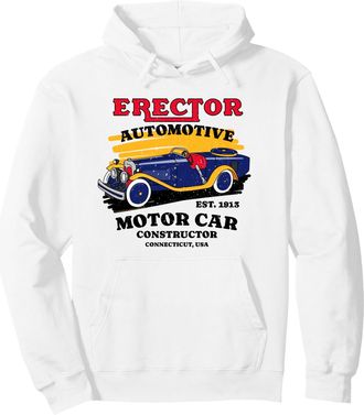Meccano Erector Automotive Retro-Motorwagen USA Pullover Hoodie