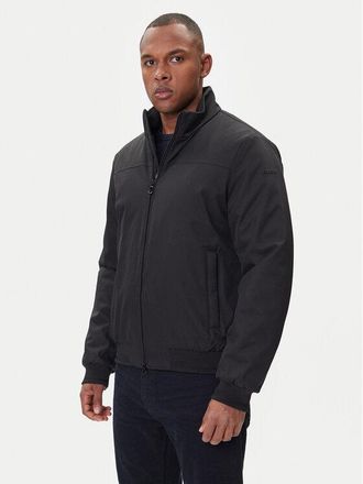 Geox Bomberjacke Vincit M5620C T3127 F9000 Schwarz Regular Fit