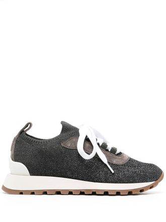Brunello Cucinelli Sock-Sneakers - Grau