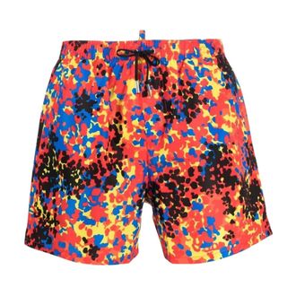 Dsquared2 Homme, Maillots de bain, Multicolore, Taille: M Swimwear Fantasia