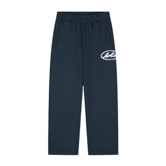 Arte Homme, Pantalons, Bleu, Taille: S Circle Patch Logo Pantalons de surv&ecirc;tement