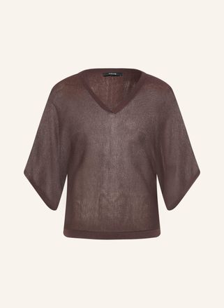 OPUS Strickshirt Pench braun
