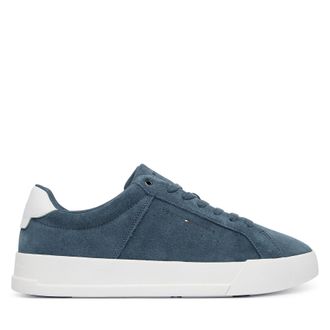 Tommy Hilfiger Sneakers Tommy Hilfiger Th Court Suede FM0FM05824 Blau