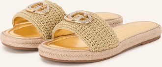 Guess Pantoletten Kaylis Mit Schmucksteinen gold