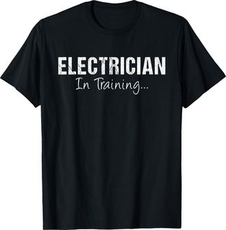 EWD Job Apparel Elektriker In Ausbildung Lustiger Job Name Future Lineman T-Shirt