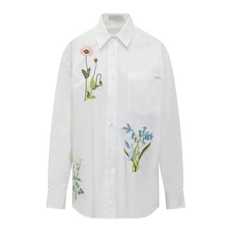 Stella McCartney Femme, Blouses et Chemises, Blanc, Taille: 36 FR Chemises