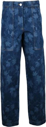 Maison Kitsun&eacute; Damen, Jeans, Blau, W26Gr&ouml;&szlig;e