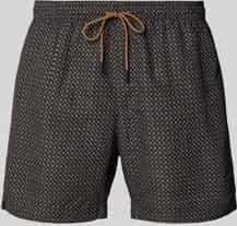HUGO BOSS Badeshorts mit Allover-Muster Modell VIBE