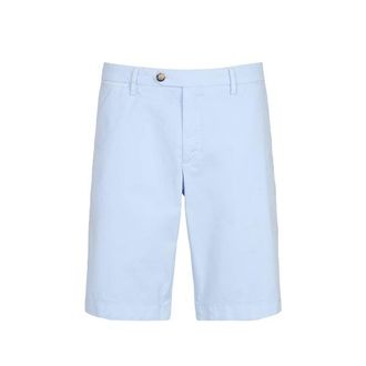 Fa&ccedil;onnable Bermuda chino en coton m&eacute;lang&eacute;