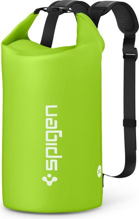Spigen Dry Bag 30L [Aqua Shield] wasserdichte Tasche & wasserfester Rucksack f&uuml;r Strand, Schwimmen, Camping, Kajakfahren, Bootfahren - Cactus Green