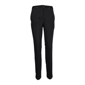 Kiltie Costes Slim Pantalons - Femme - Pantalons - Noir - Taille: 44 FR