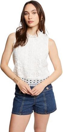 Morgan 242-OLAYA T-Shirt, Ecru, 44 Femme