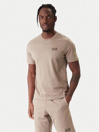 Emporio Armani T-Shirt 8NPT25 PJVPZ U6167 Beige Regular Fit