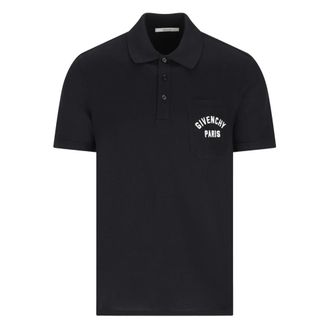Givenchy Polo Shirt - - Tops - Herren - Blau - S