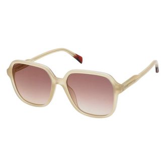Zadig&Voltaire Zadig&Voltaire SZV375 6M3X Miele Opalino Lucido Sunglasses Woman Acetate, Square, 55
