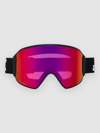 Anon M4 Cylindrical Black +Bonus Lens +Mfi Goggle prcv sun red