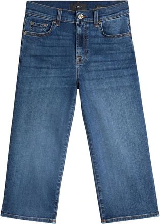 7 For All Mankind Straight Leg Jeans - Blau