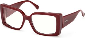 Max Mara unisex, Accessoires, Rouge, Taille: 55 MM Mm5173-B Frame