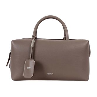 Max Mara Femme, Sacs, Beige, Taille: ONE Size Sac Port&eacute; Main Moyen
