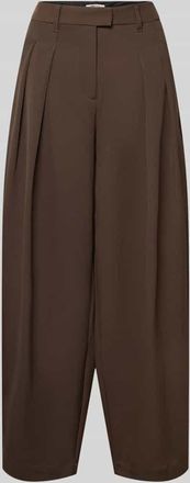 Only Barrel Fit Bundfaltenhose aus reiner Baumwolle Modell KIRSY