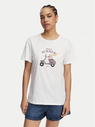 Liu Jo T-Shirt WA6502 JS923 Wei&szlig; Regular Fit