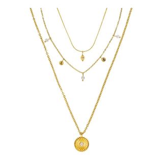 Purelei Halskette - Halsketten-Set Kaipo - Gr. unisize - in Gold - f&uuml;r Damen