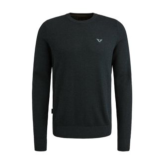 PME Legend L&auml;ssiger Baumwoll-Modal-Pullover - - Knitwear - Herren - Blau - S
