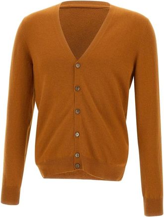 Gran Sasso Homme, Pulls, Brun, Taille: 3XL Cardigan