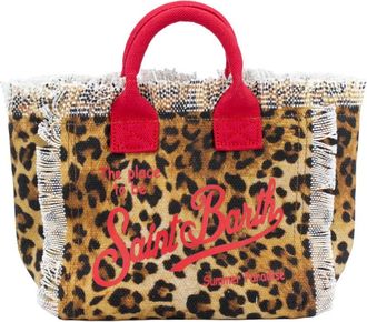 MC2 Saint Barth Femme, Sacs, Multicolore, Taille: ONE Size Mini Vanity Canvas Bag