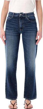 Icon Denim Los Angeles Femme, Jeans, Bleu, Taille: W29 Didy Straight Leg Jeans
