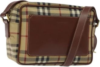 Burberry Pre-owned Cuir sacs-ports-paule - Femme - Pre-owned - Beige - Taille: ONE Size