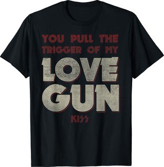 Kiss Kiss - You Pull The Trigger Lyric T-Shirt