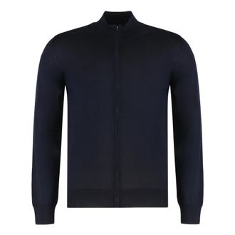 Moorer Strickware - - Knitwear - Herren - Blau - M