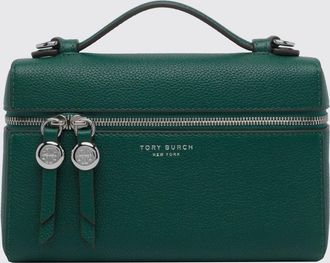 Tory Burch Mini sac &agrave; main Romy en cuir grain&eacute; avec double zip